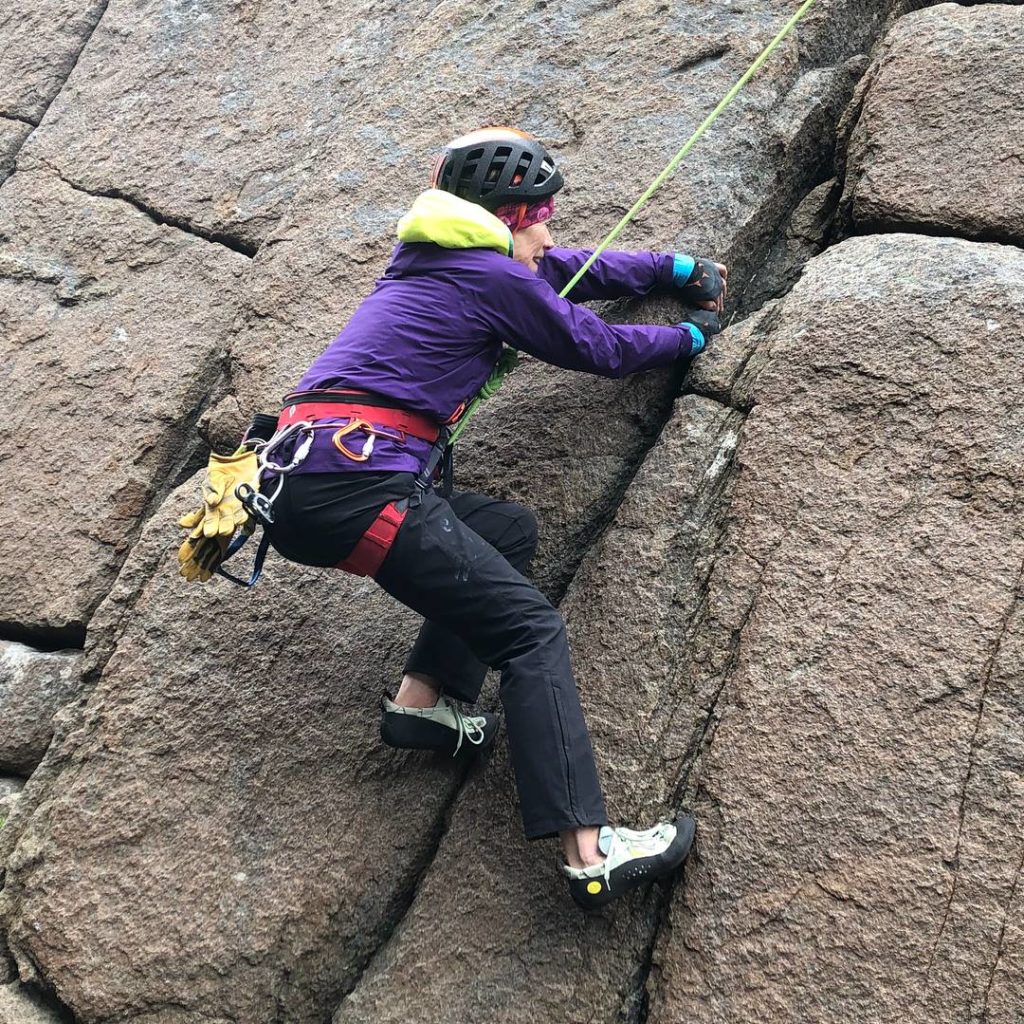 Rock Climbing - Kris Climbing for Life